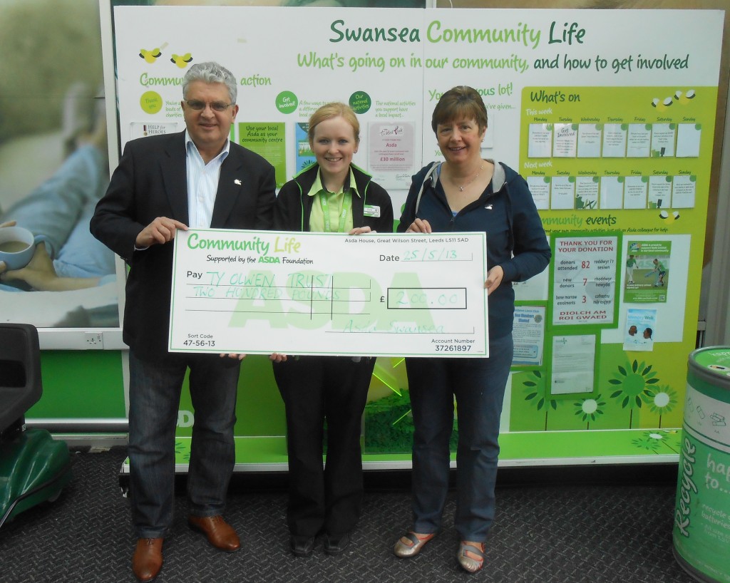 ASDA Customers vote for Ty Olwen | Ty Olwen